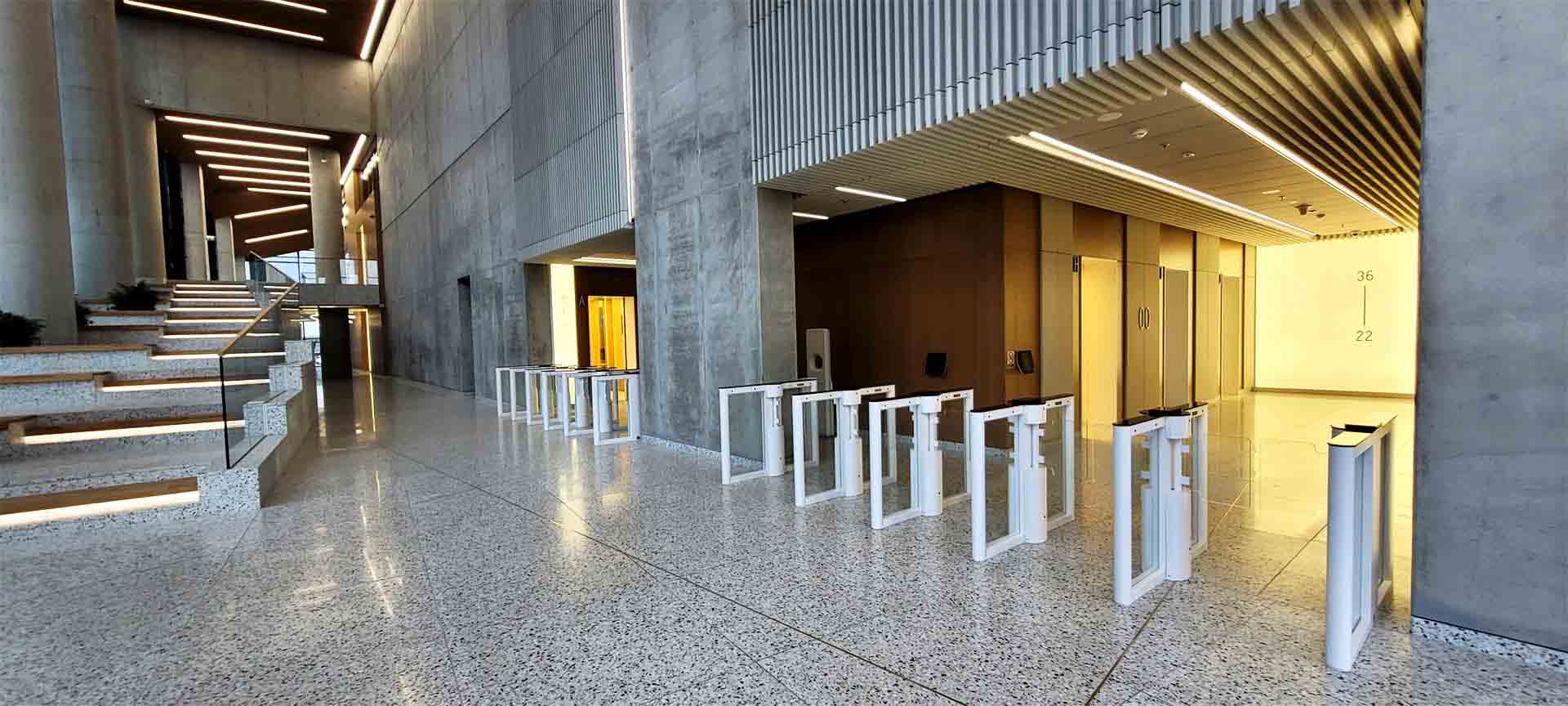 Gastop producer speed line SG optical gates, turnstile